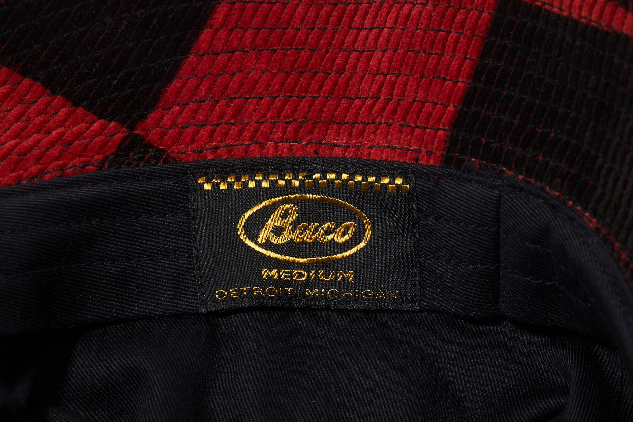 BUCO CORDUROY BUCKET HAT – The Real McCoy's