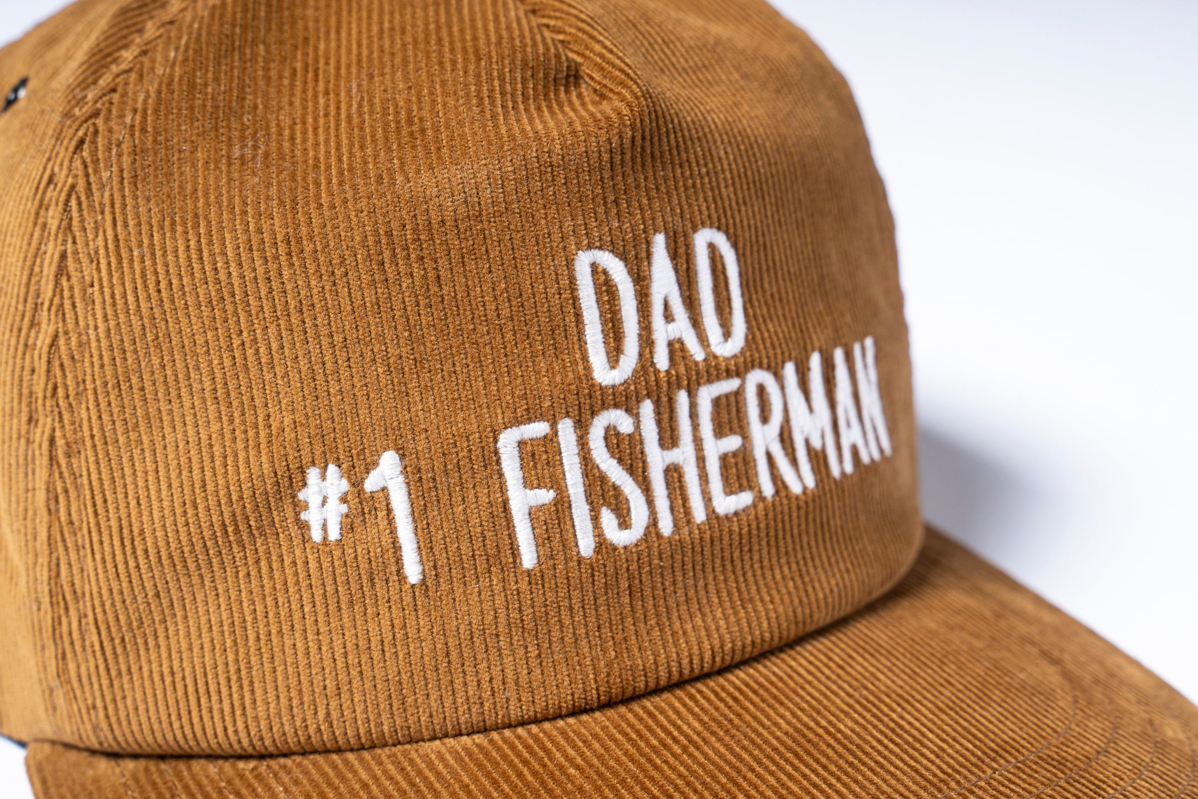FIVE PANEL CORDUROY CAP / #1 FISHING DAD – The Real McCoy's