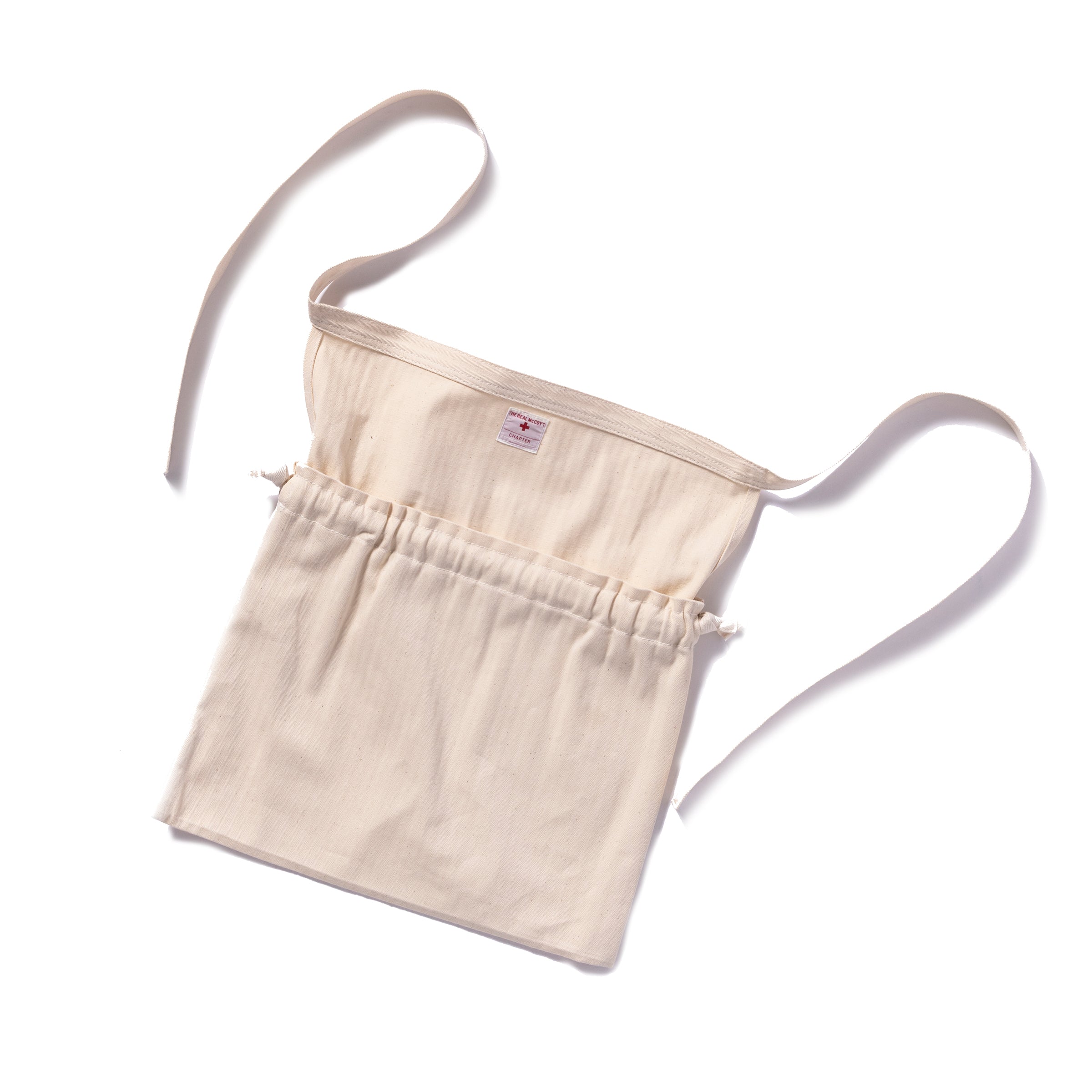 WHITE HBT APRON BAG – The Real McCoy's