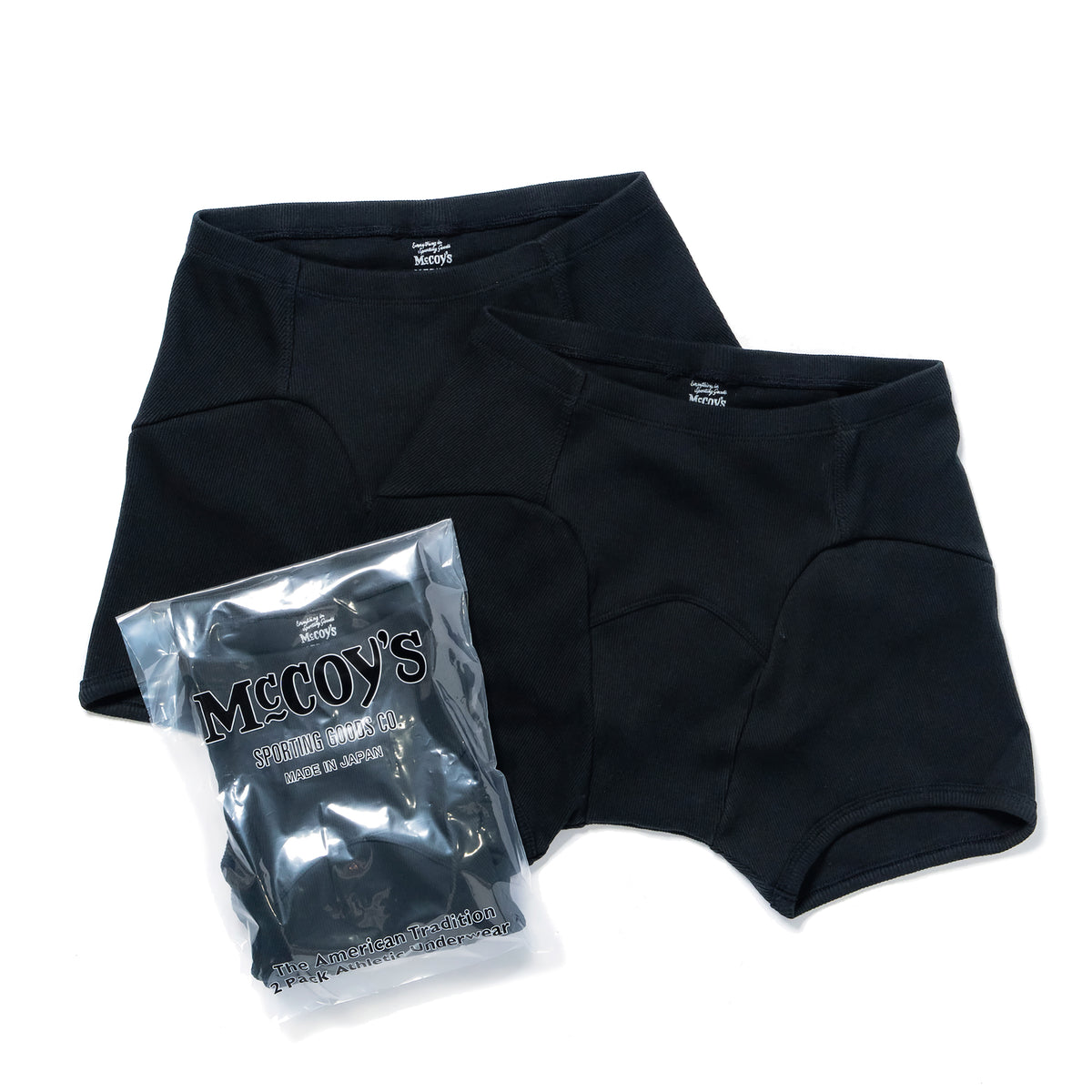 McCOY'S 2 PCS PACK ATHLETIC UNDERWEAR – The Real McCoy's