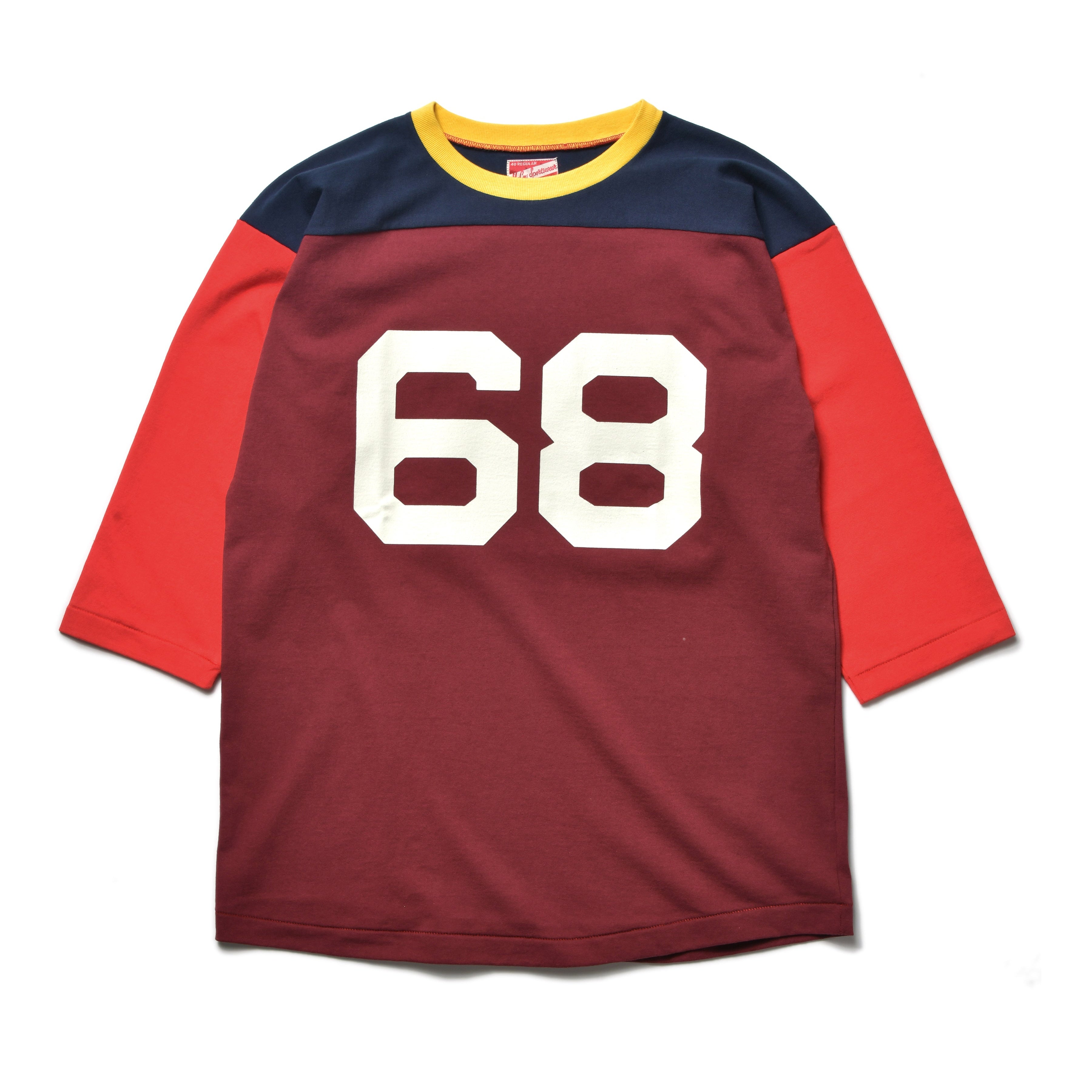 MULTI-TONE FOOTBALL TEE / 68 – The Real McCoy's