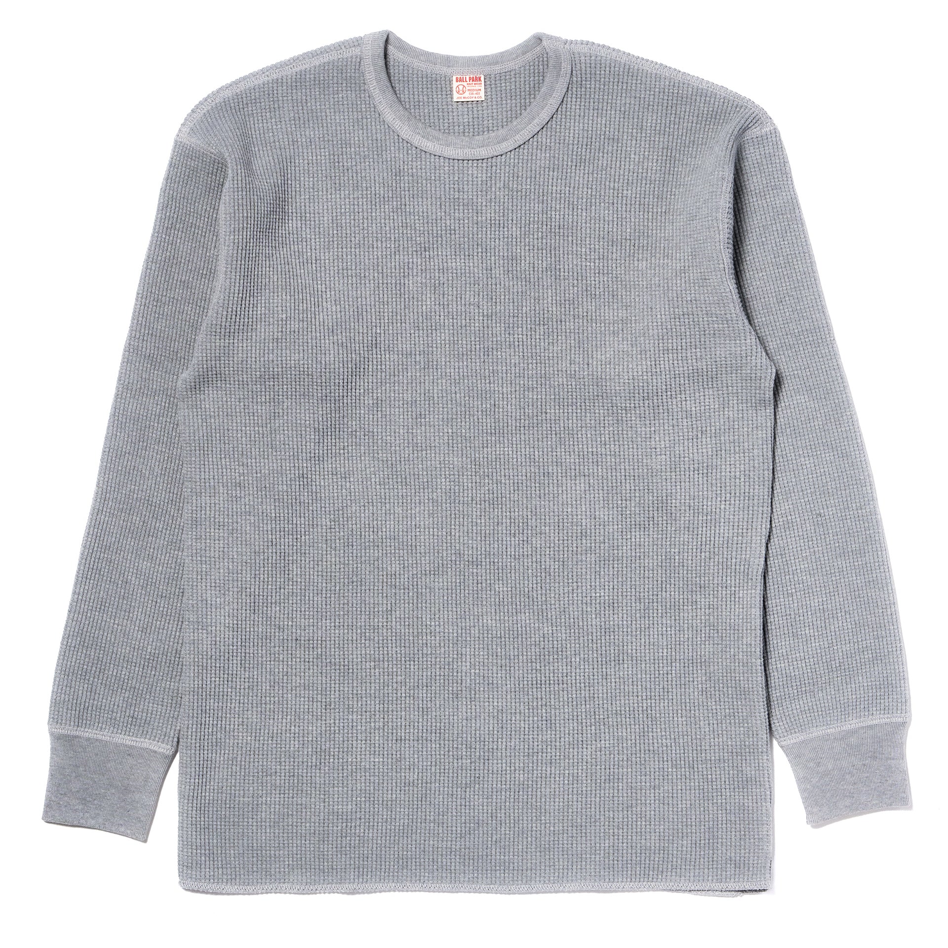 BALL PARK WAFFLE THERMAL SHIRT – The Real McCoy's