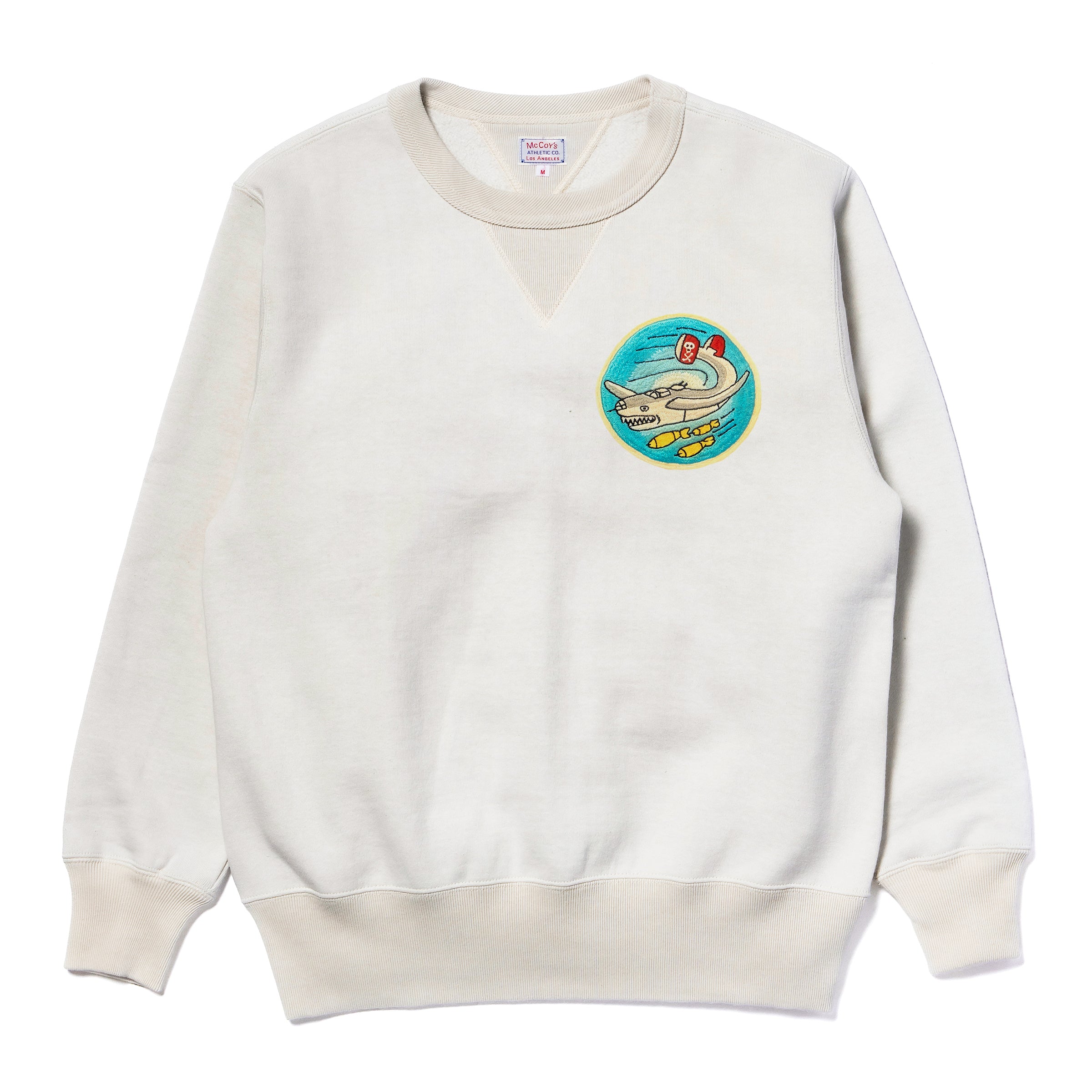 MILITARY PRINT SWEATSHIRT / JOLLY ROGER – The Real McCoy's