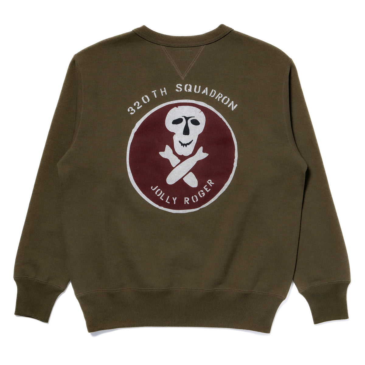 MILITARY PRINT SWEATSHIRT / JOLLY ROGER – The Real McCoy's