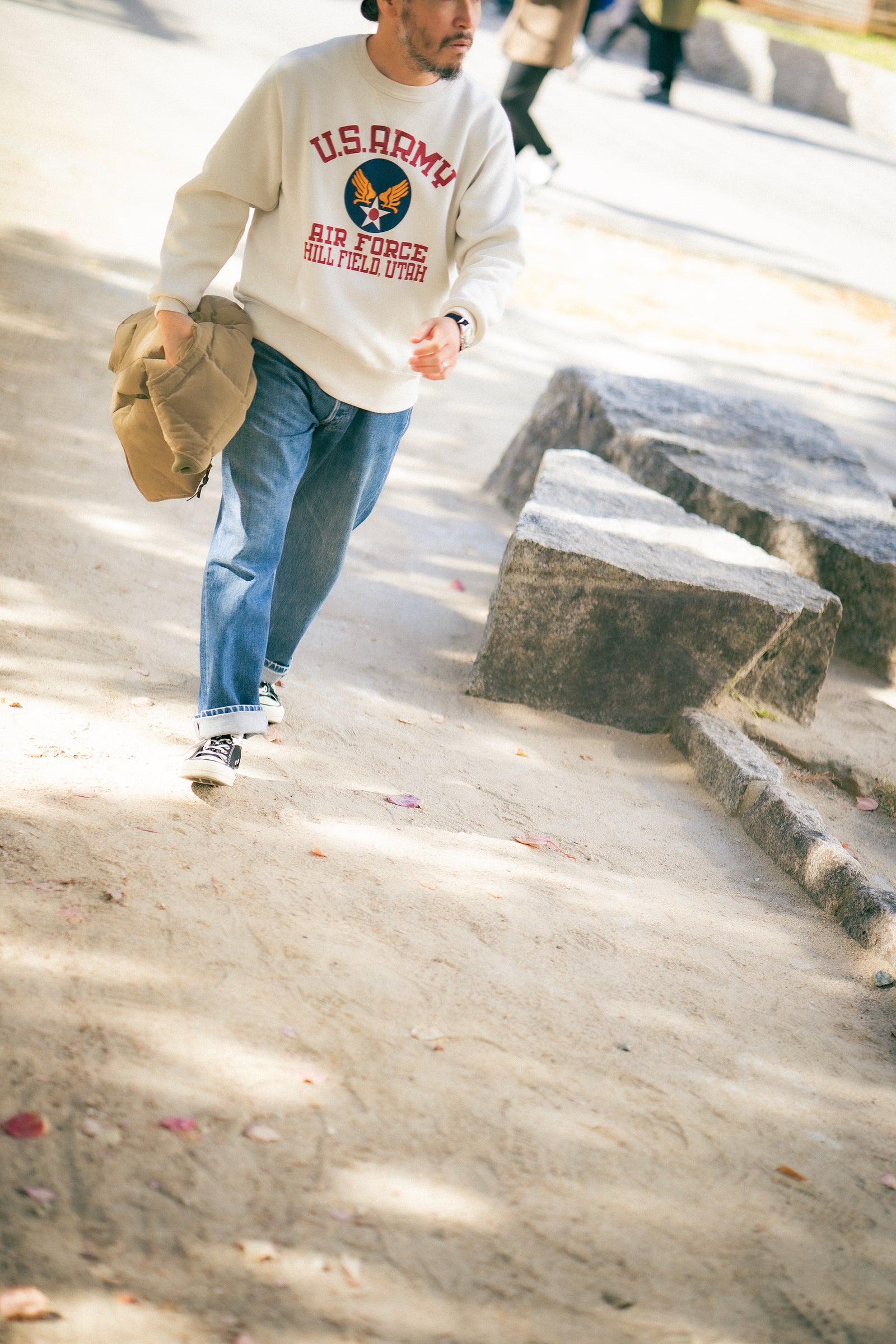 MILITARY PRINT SWEATSHIRT / U.S. ARMY AIR FORCE, HILL FIELD – The Real ...