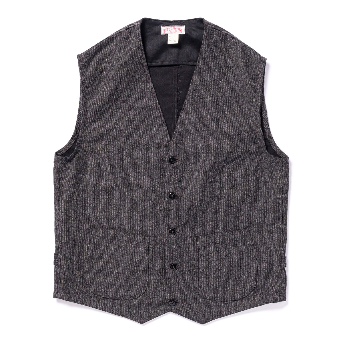 DOUBLE DIAMOND VEST / PRINTED MOLESKIN – The Real McCoy's