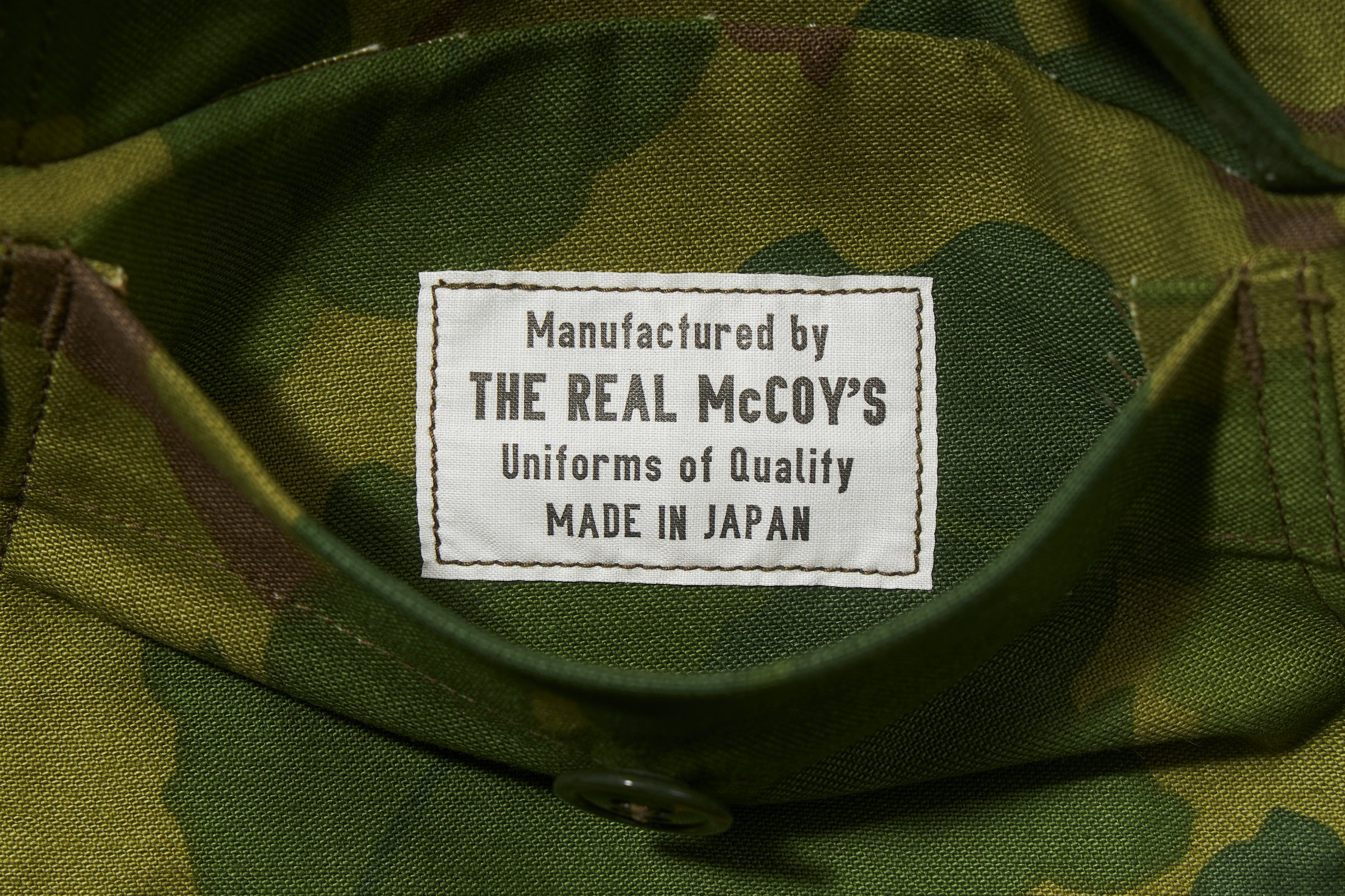 CAMOUFLAGE CIVILIAN SHORTS / MITCHELL PATTERN – The Real McCoy's