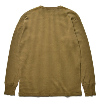 DOUBLE DIAMOND EYELET HENLEY UNDERSHIRT – The Real McCoy's