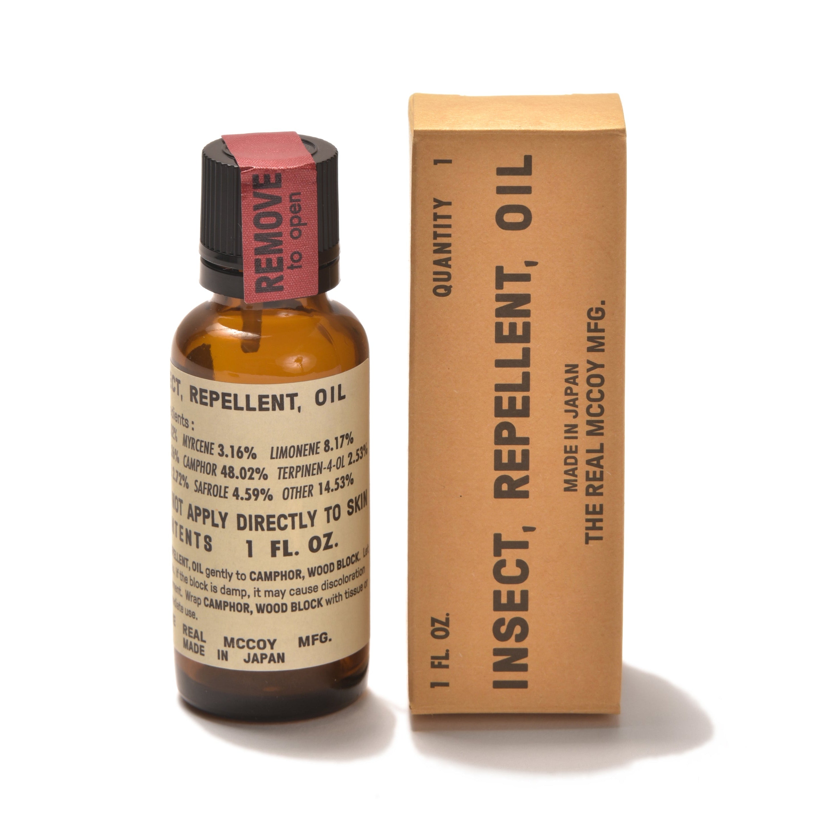 INSECT, REPELLENT, OIL – The Real McCoy's