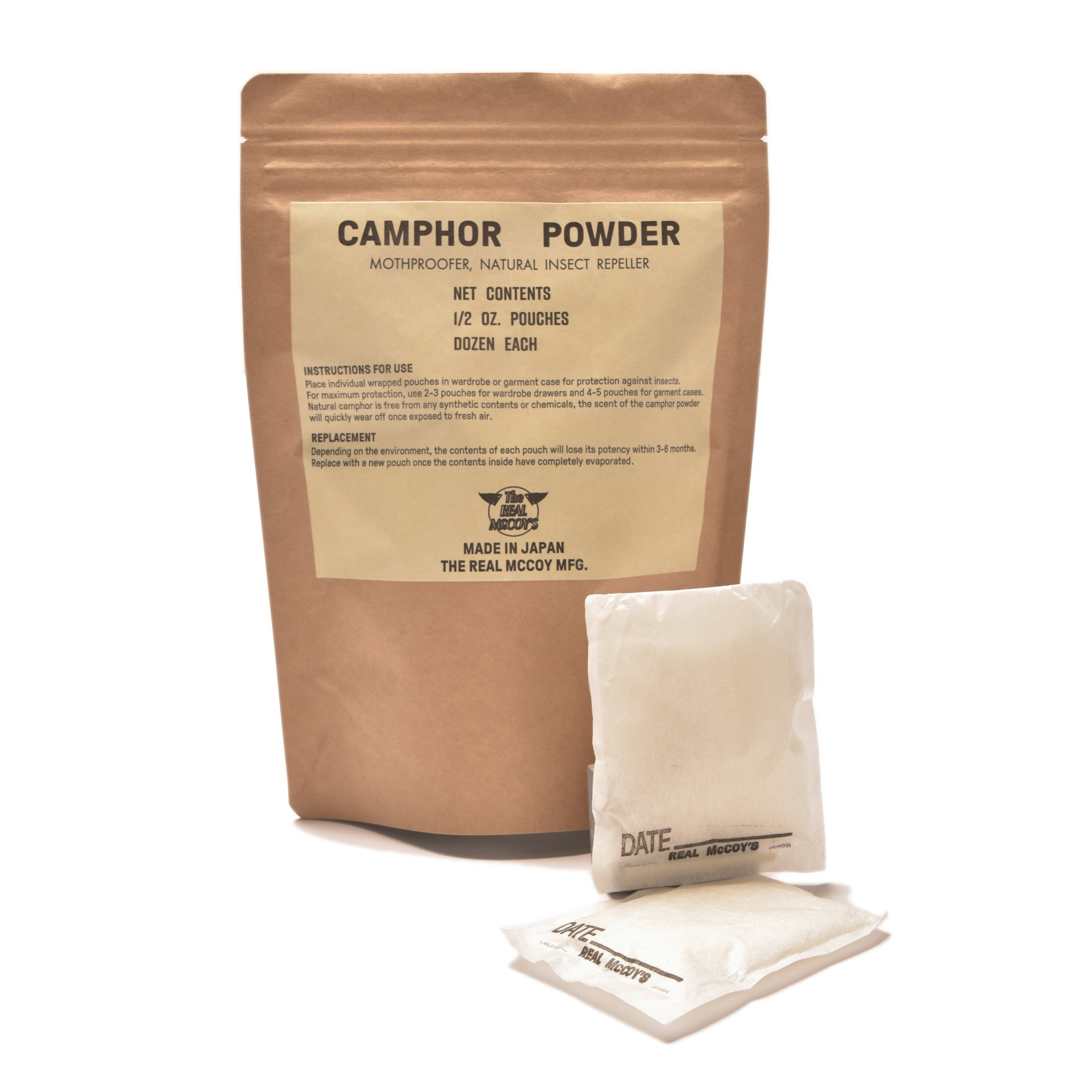 CAMPHOR POWDER (12 EACH) – The Real McCoy's