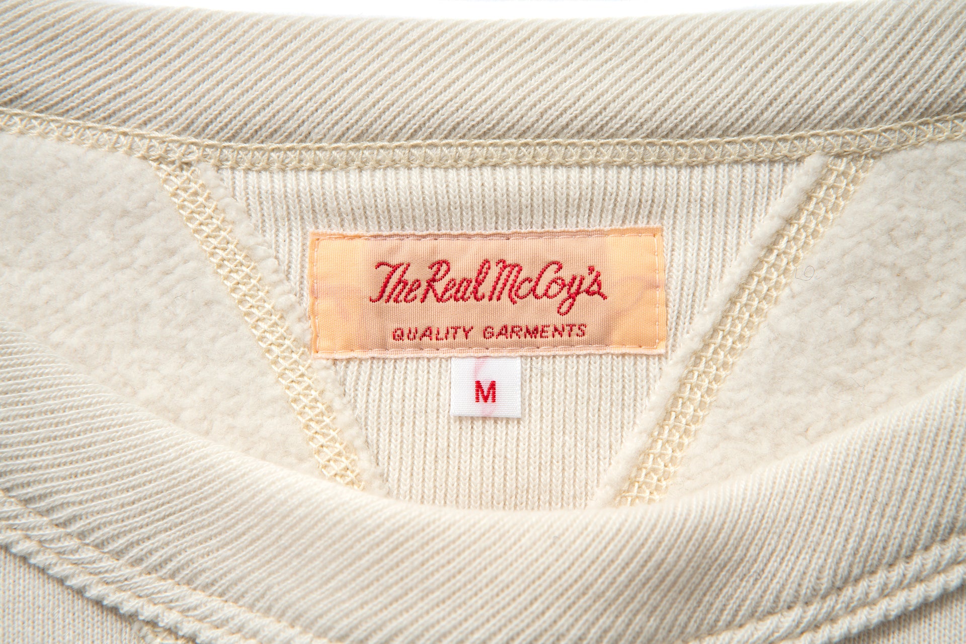 10 oz. LOOPWHEEL CREWNECK SWEATSHIRT – The Real McCoy's